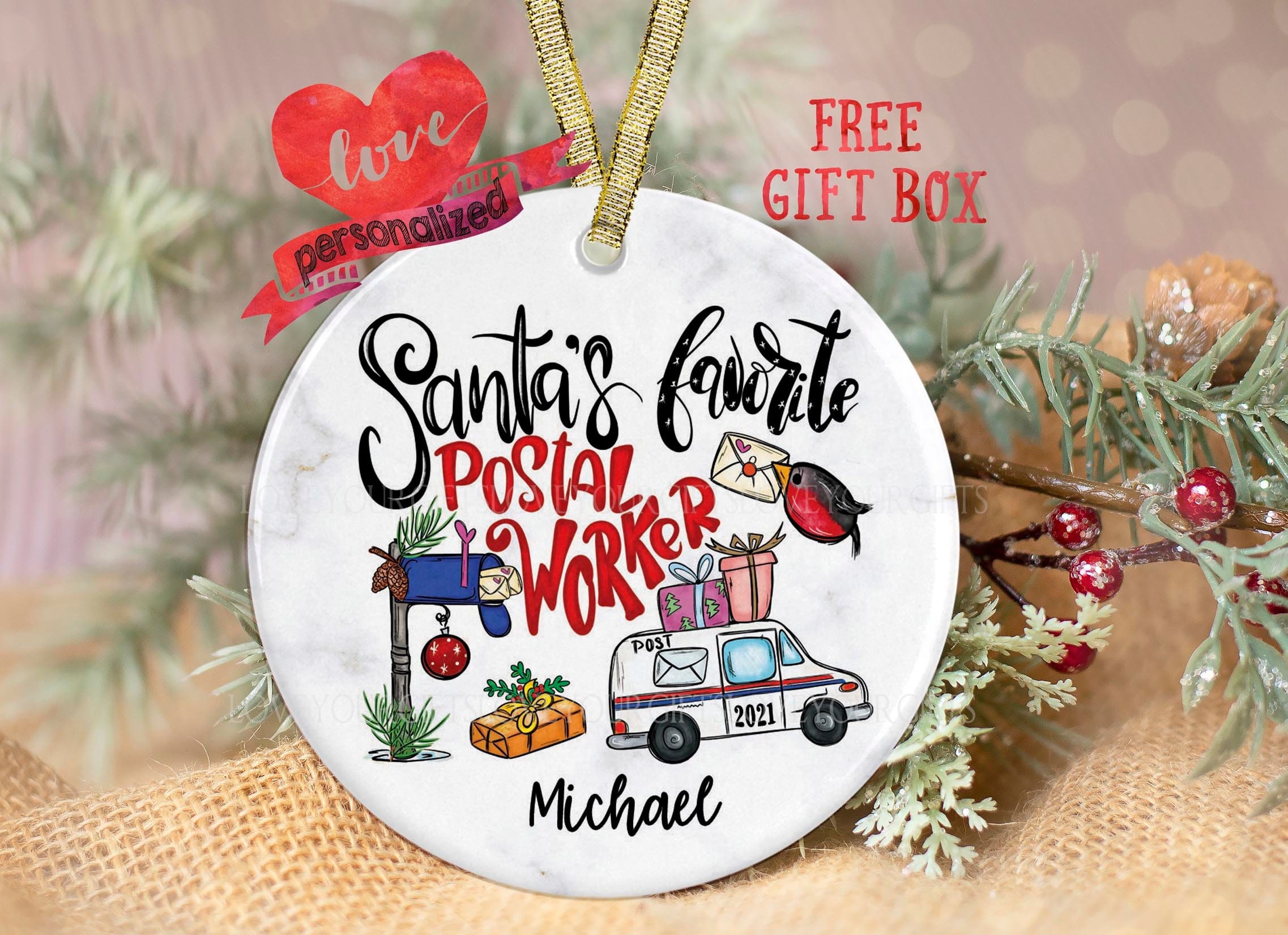 Personalized Santa's Favorite Paramedic Christmas Ornament | Etsy