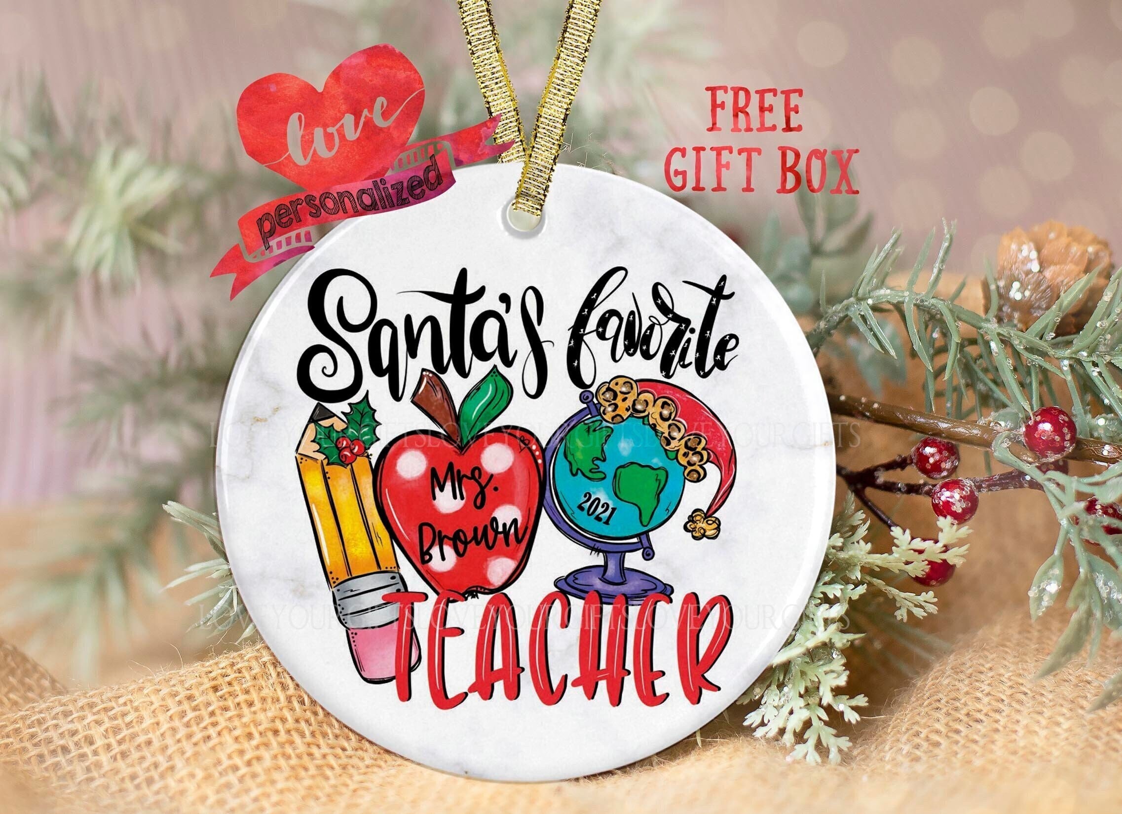 Personalized Santa's Favorite Paramedic Christmas Ornament | Etsy