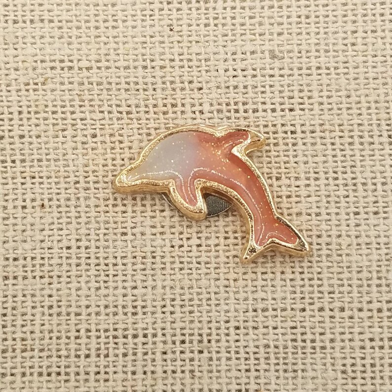 Mini Ombre Dolphin Glitter Dolphin Gold Purple Green - Etsy