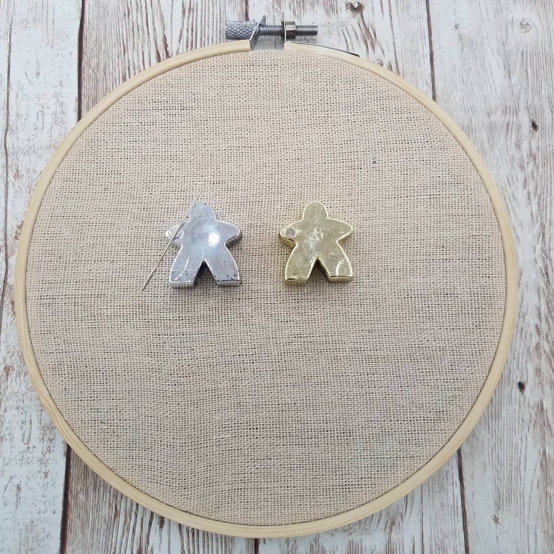Acrylic Metallic Meeple Needle Minder | Board Game | Nerdy | Geeky ...