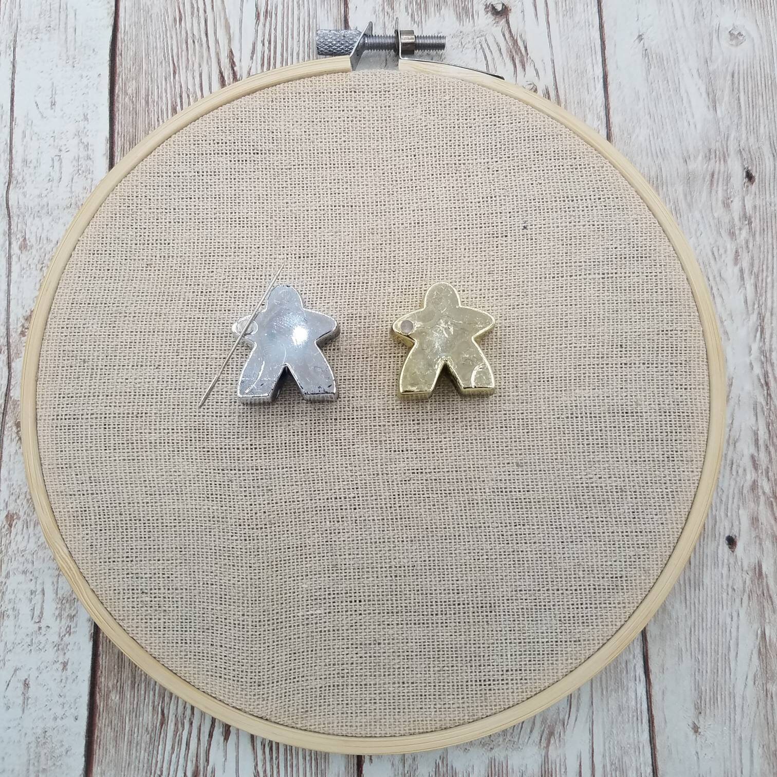 Acrylic Metallic Meeple Needle Minder | Board Game | Nerdy | Geeky ...