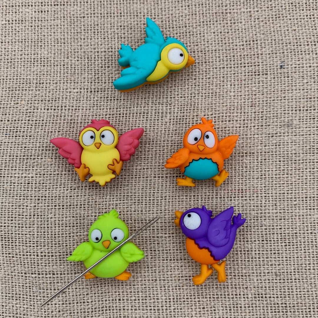 Spring Bird Needle Minder | Colorful | Birdie | Magnetic Minder | Nanny ...