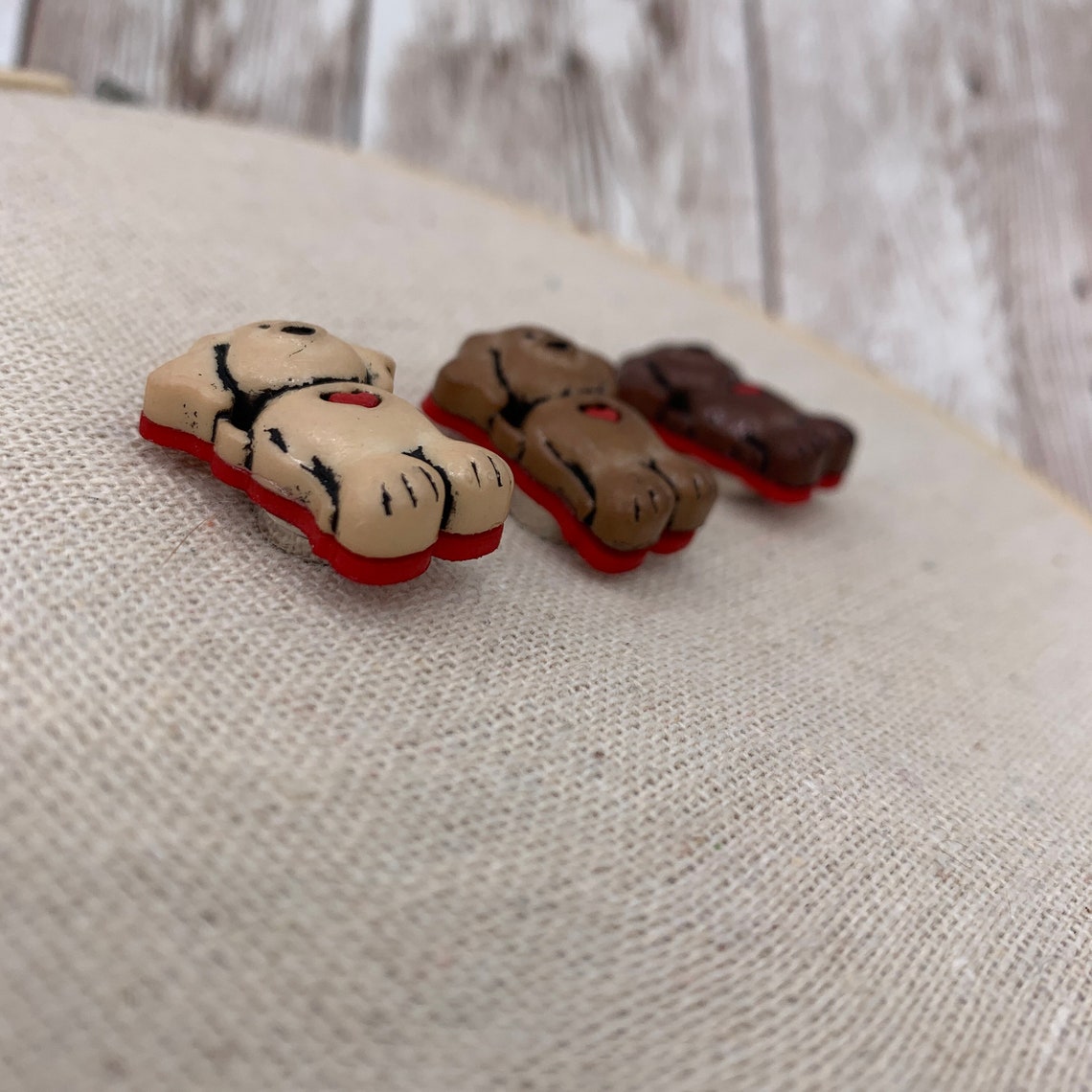 Puppy Needle Minder Retriever Lab Dog Chocolate | Etsy
