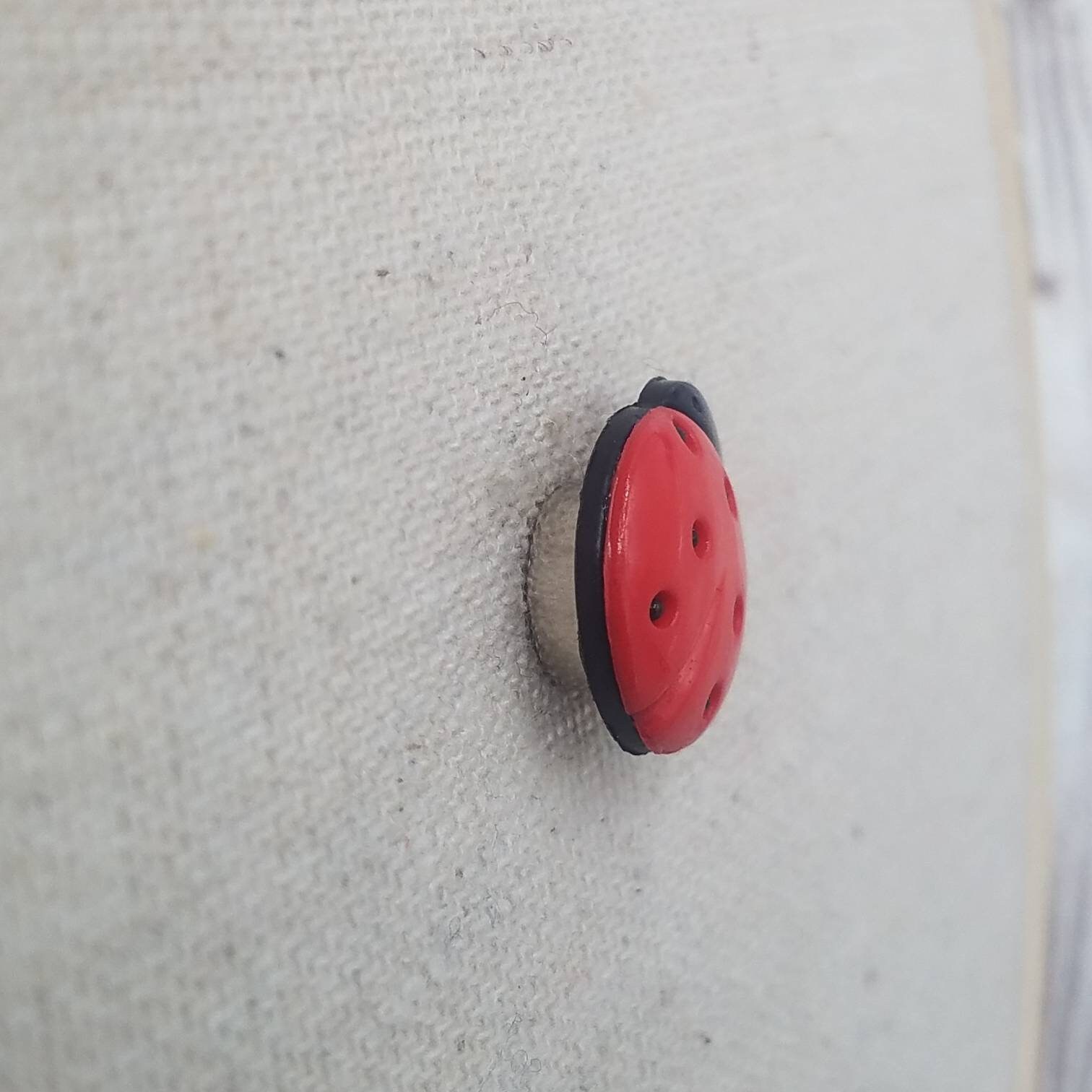 Ladybug Needle Minder | Red | Black | Dot | Spot | Beetle | Bug ...