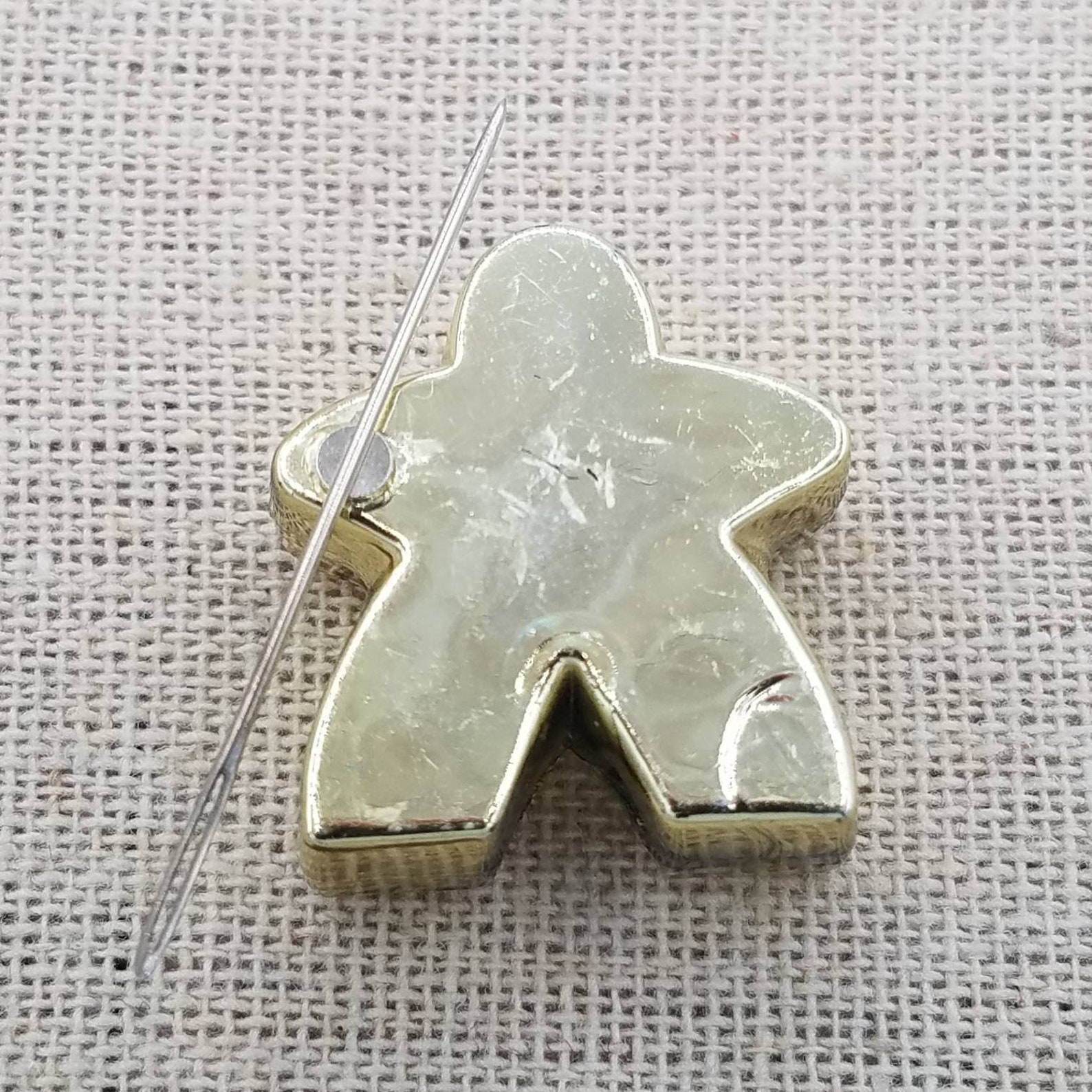 Acrylic Metallic Meeple Needle Minder | Board Game | Nerdy | Geeky ...