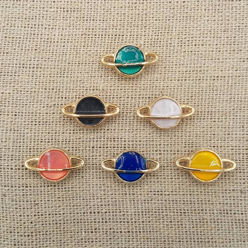Mini Planet Needle Minder | Galaxy | Space | Pink | Blue | Green ...