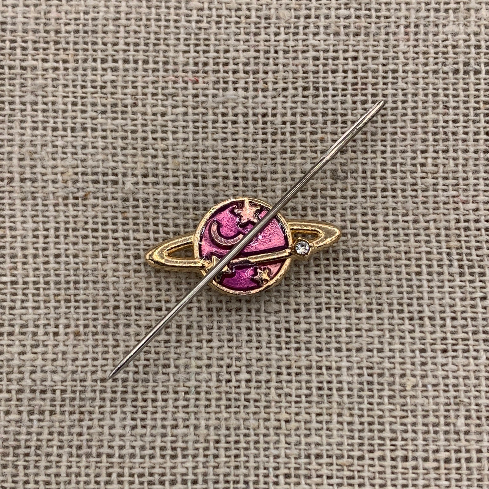 Mini Star Planet Needle Minder Moon Constellation Galaxy - Etsy