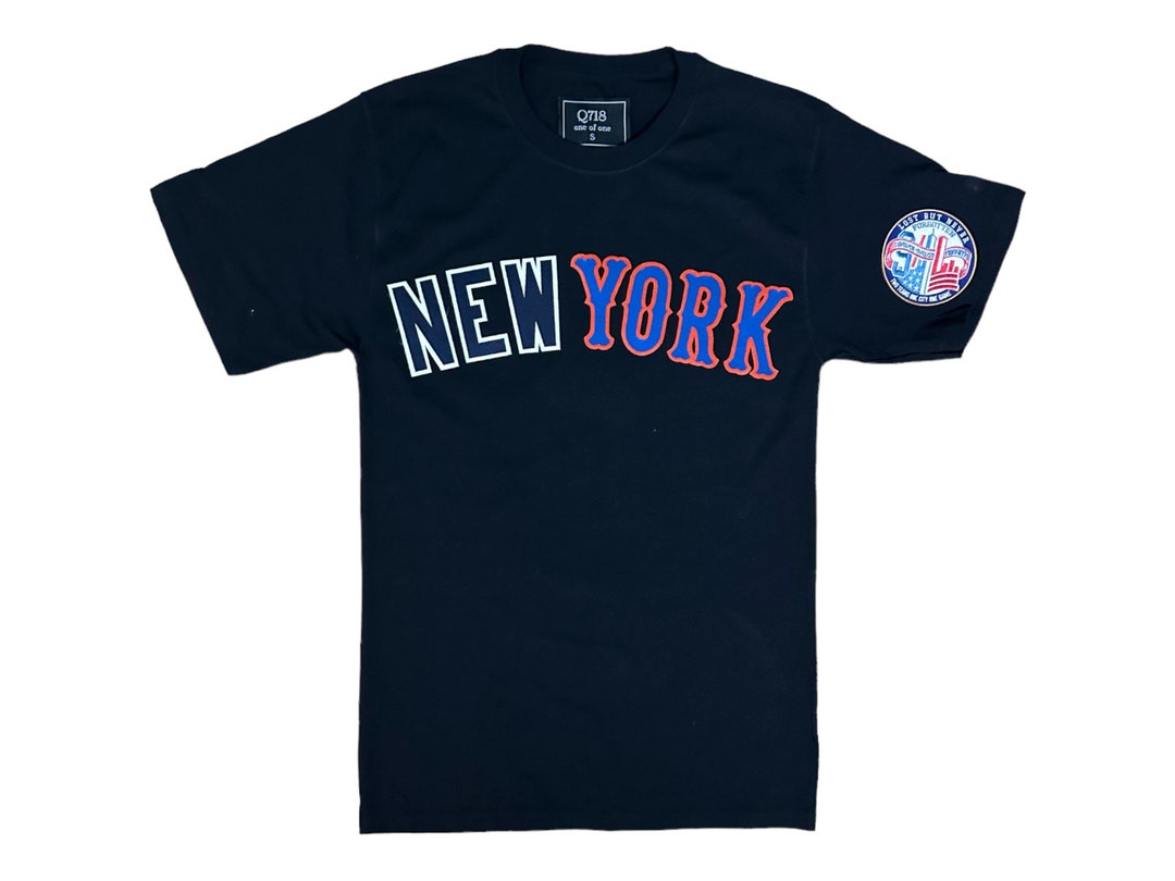 Custom Stitched New York 9/11 T-shirt - Etsy