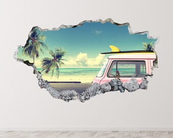 Beach Wall Decal - Etsy