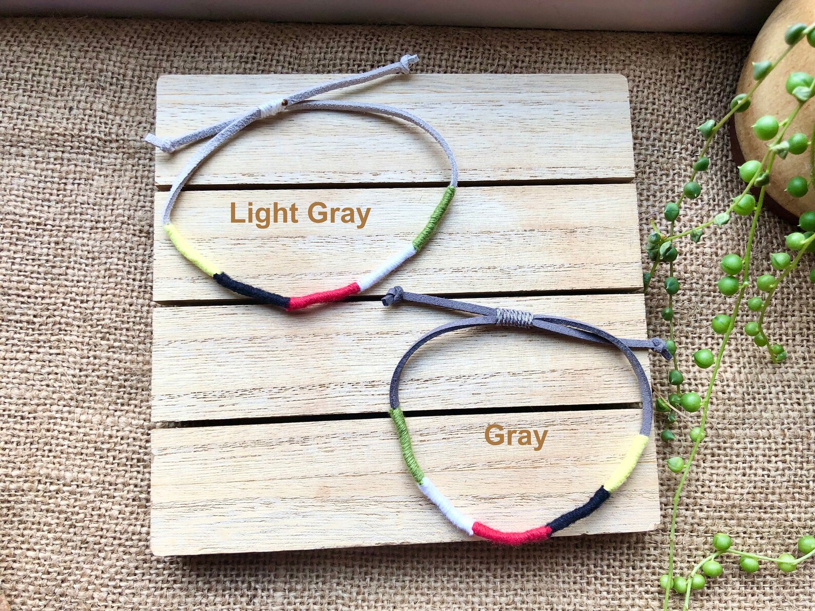 5 Colors Gospel Bracelet Christian String Bracelet String | Etsy Canada