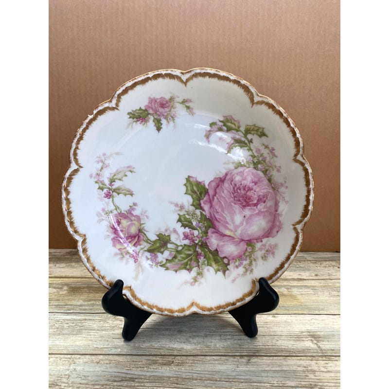 Limoges Gold White Bowl - Etsy