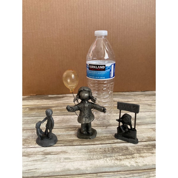 Pewter Mini Ornaments - Etsy