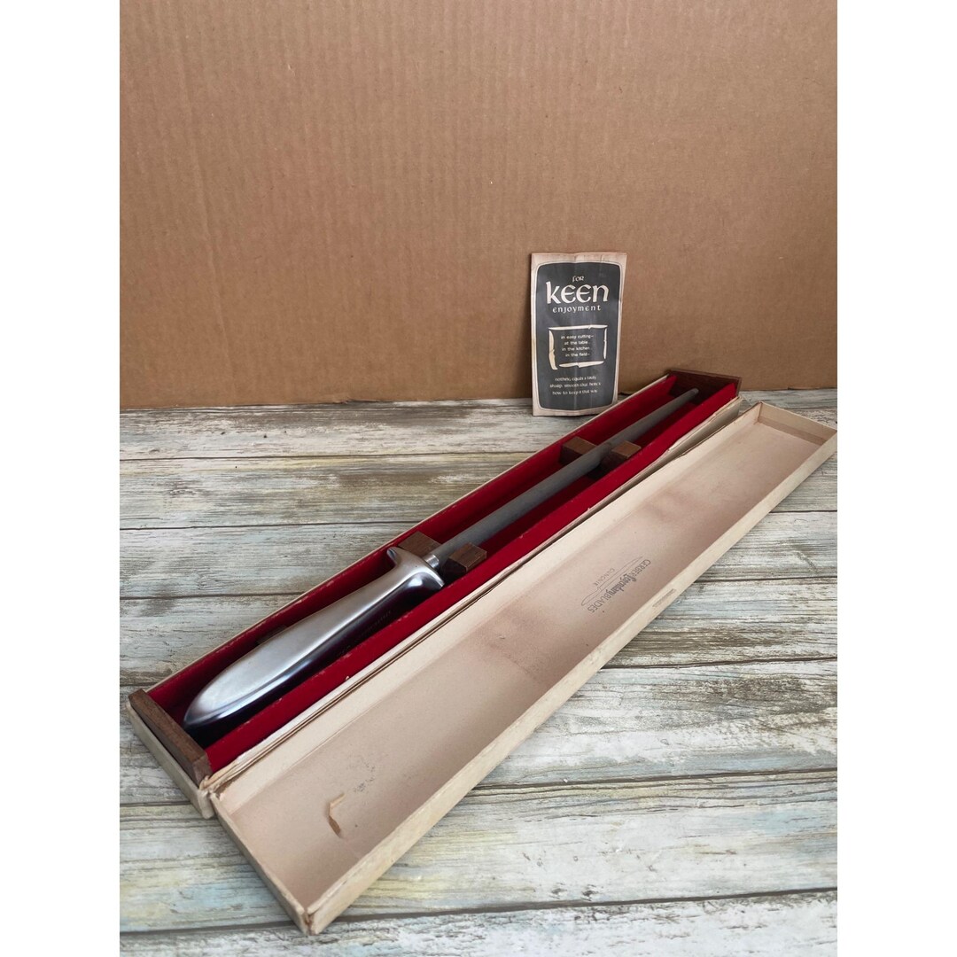 GERBER GUNGNIR Knife Sharpening Rod Honing Steel 17 With Steel Handle ...