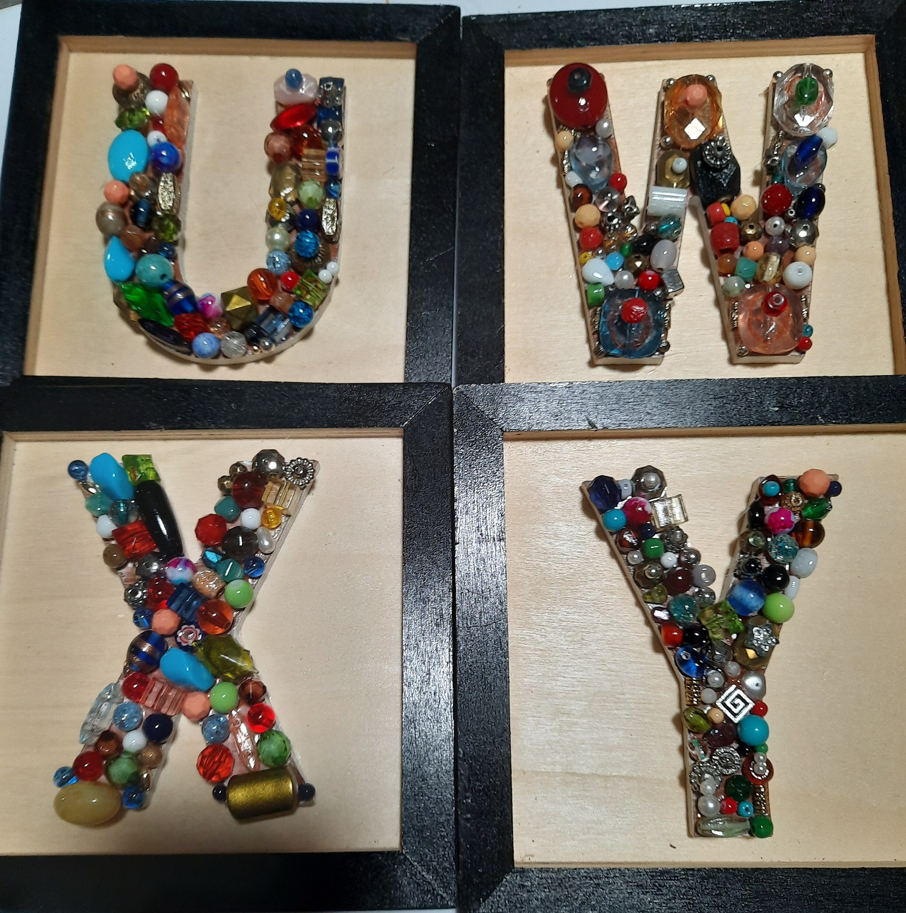 Jeweled Alphabet Letters - Etsy