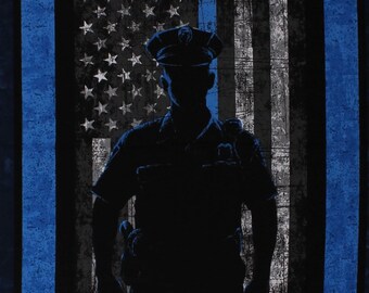Police Officer Fabric | Etsy