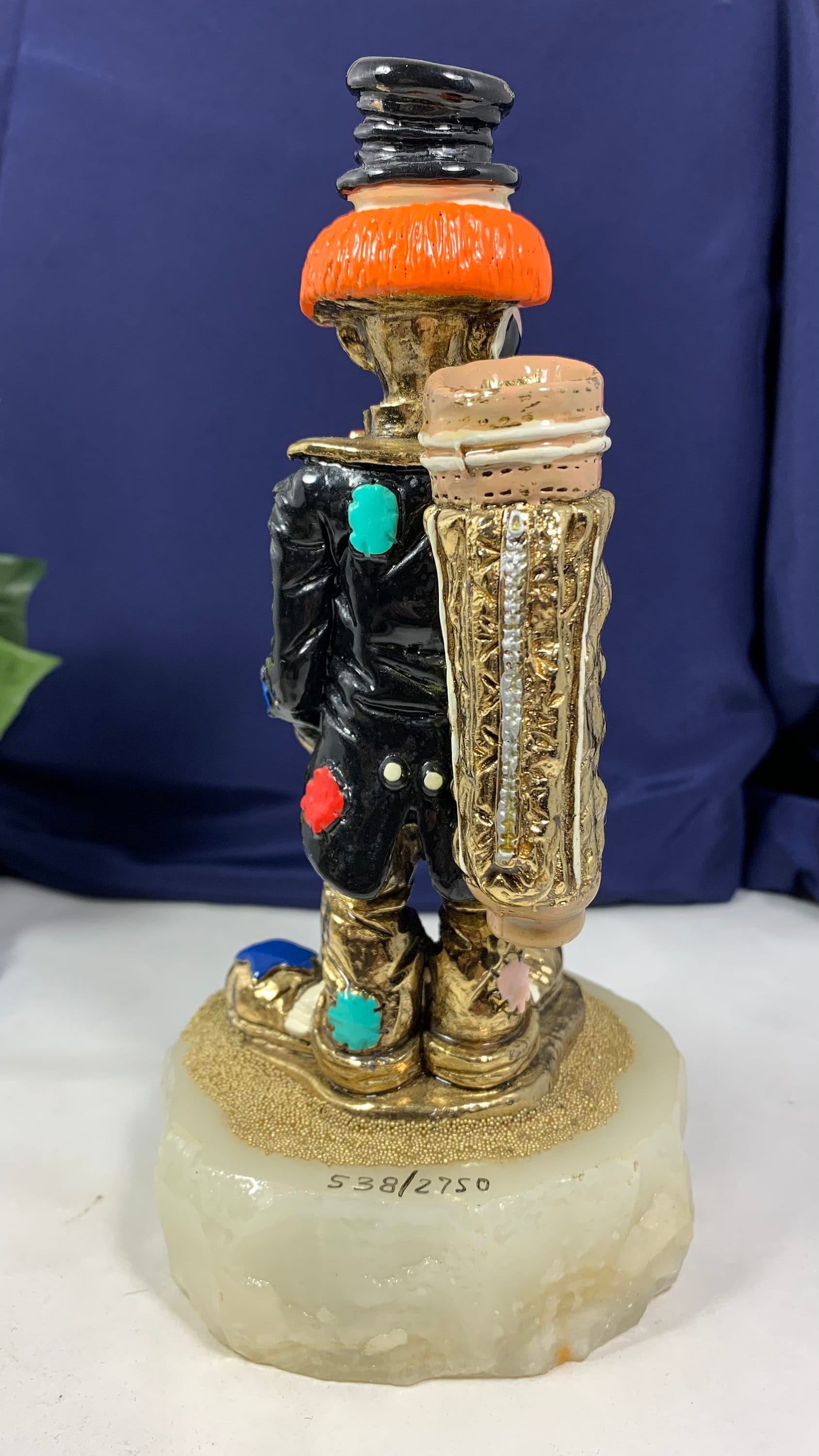 Vintage Ron Lee World of Clowns Pewter Clown Playing Golf on - Etsy