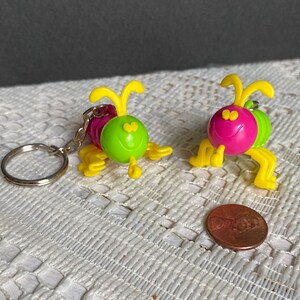 Vintage 1999 Cootie Keychain Set Miniature Travel Size Board - Etsy