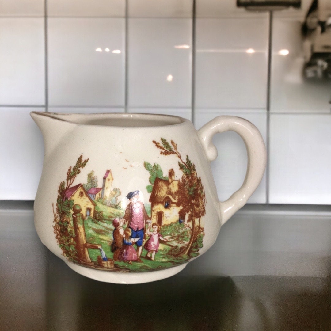 Vintage English Ware Lancaster Sandland Creamer - Etsy