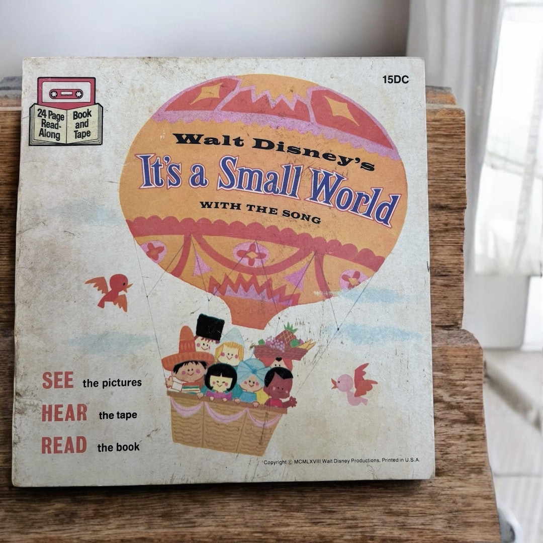 1968 It's a Small World Book - Walt Disney Storyteller Series - Etsy