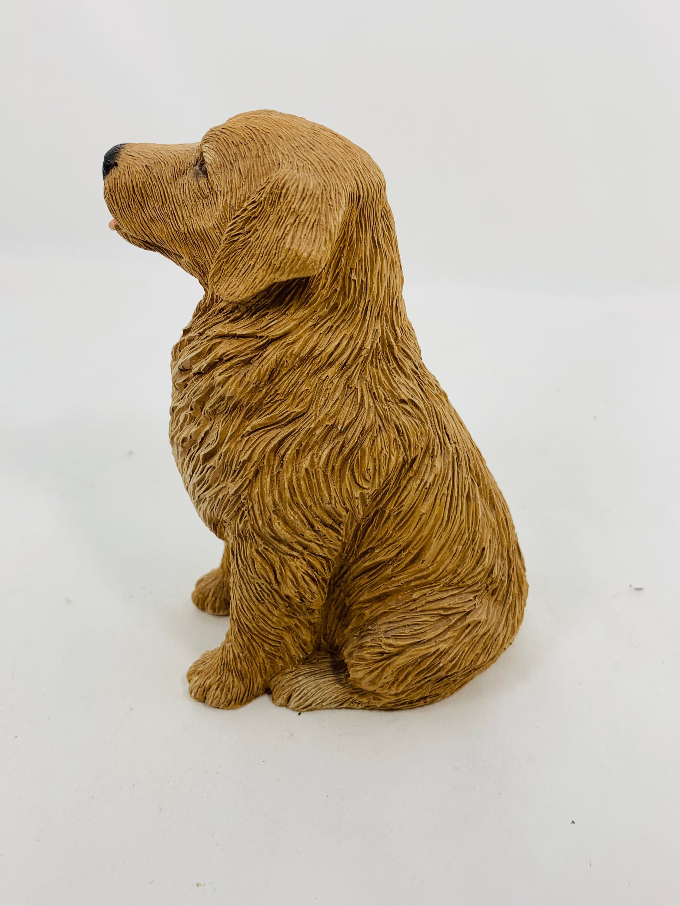 Vintage Golden Retriever Figurine Sandicast Golden Retriever | Etsy