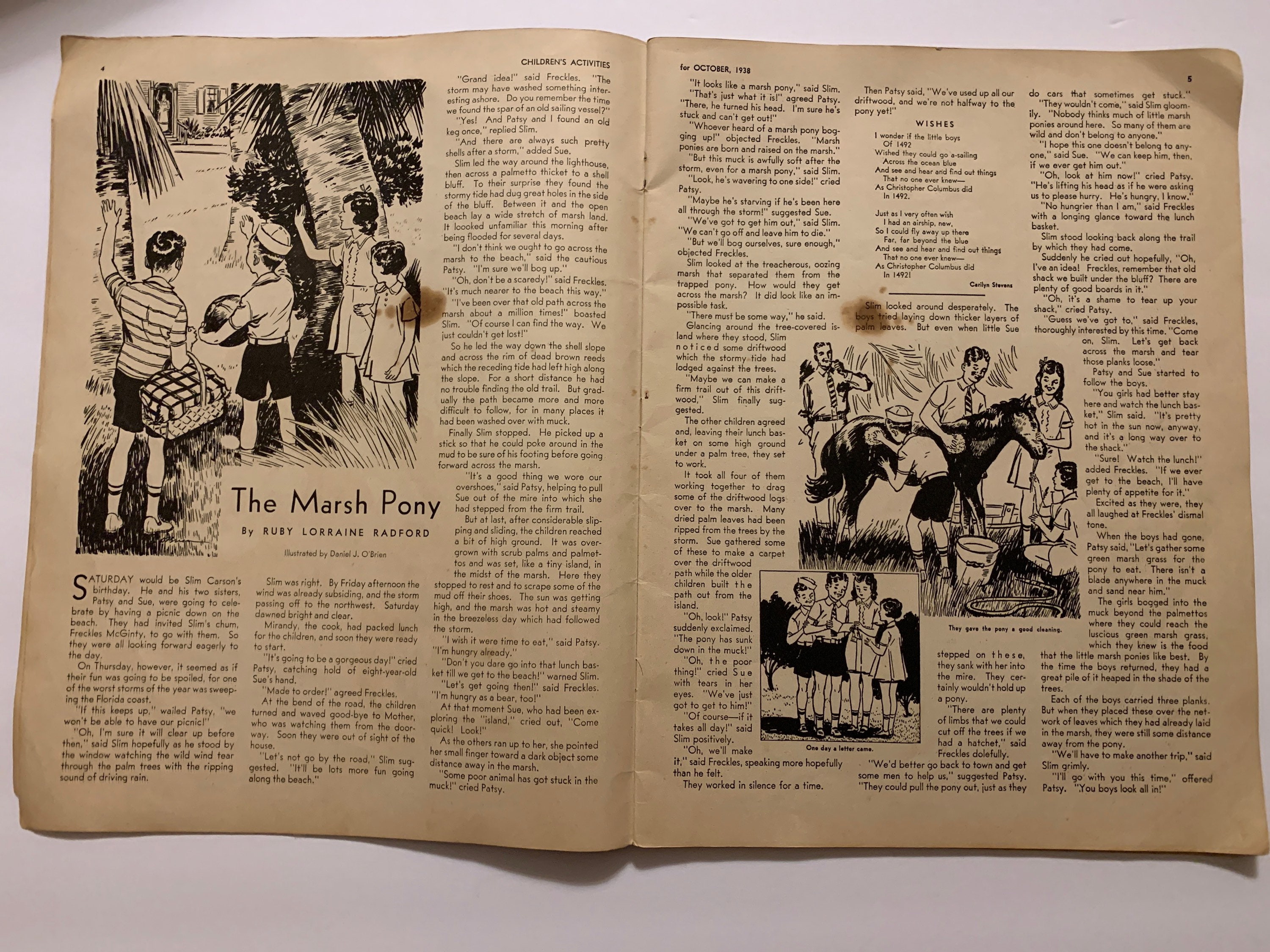 Vintage Magazine, Children’s Activities for Home and School Magazine ...