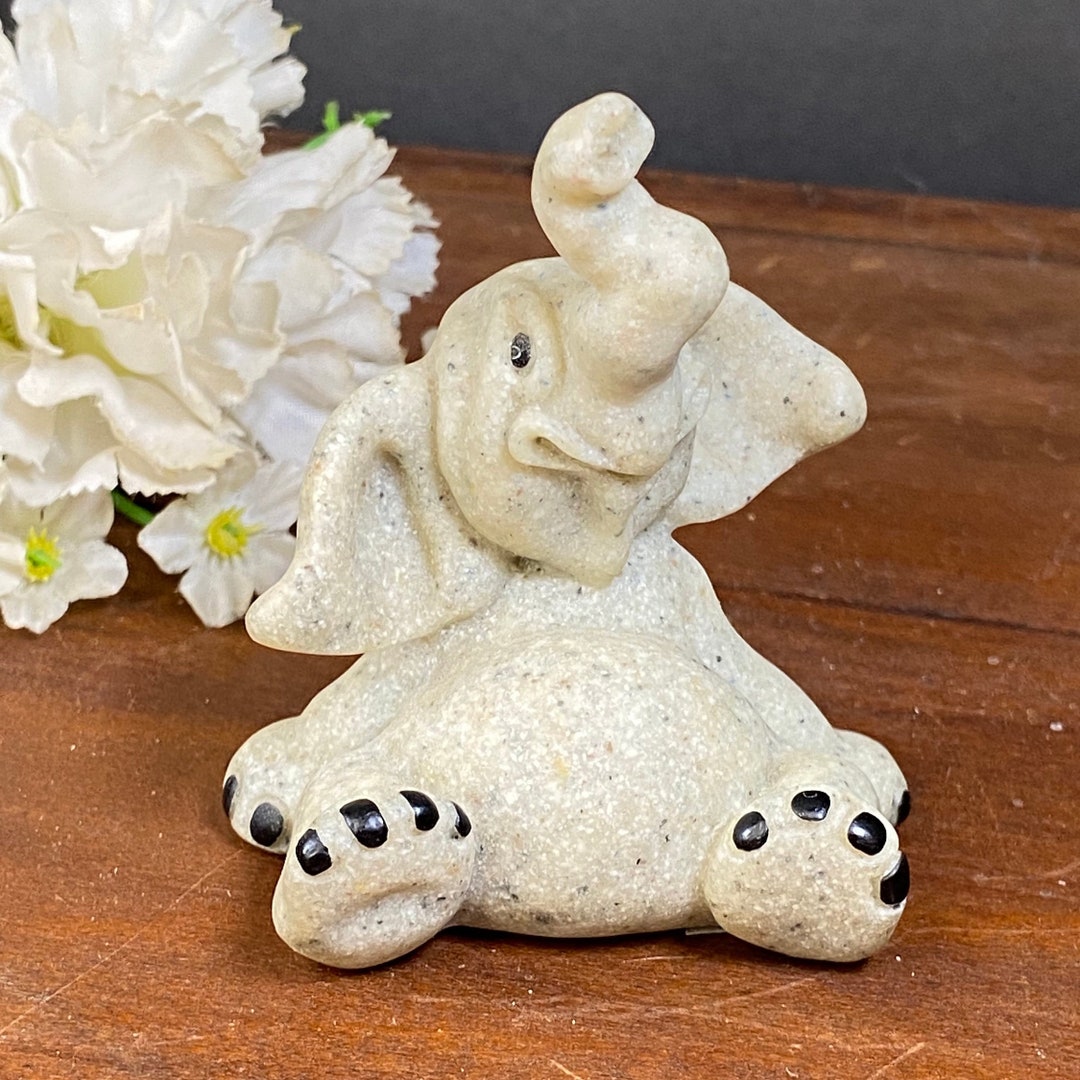 Vintage Quarry Critters Second Nature Elliot the Elephant - Etsy