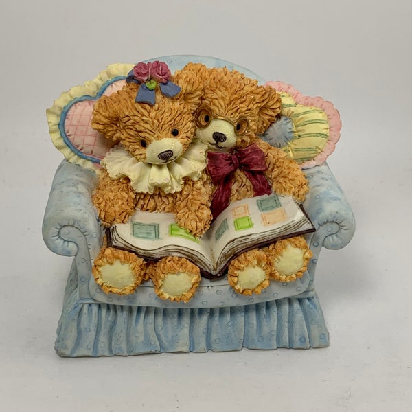 Bear With Music Box - Etsy