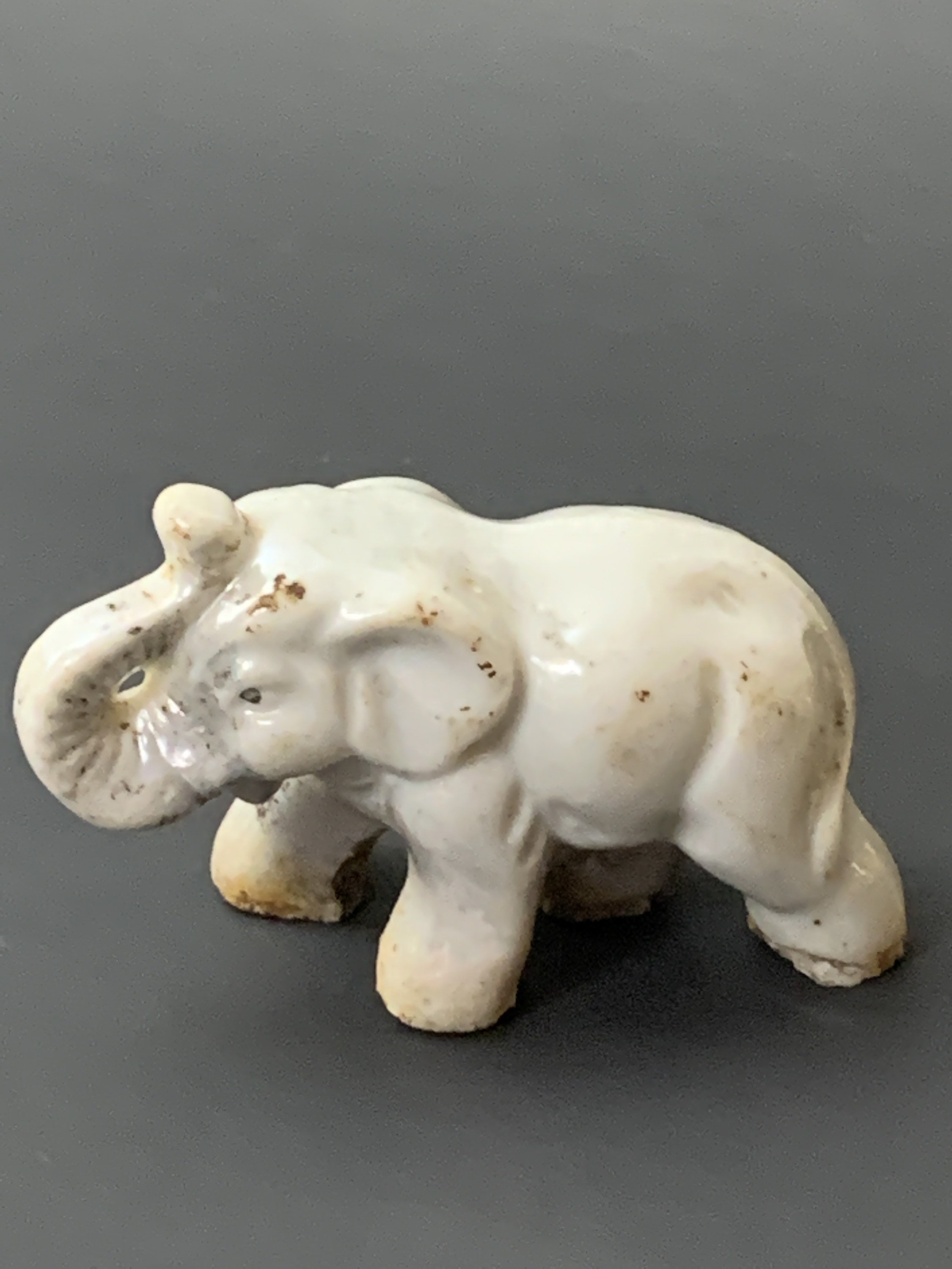 Vintage Elephant Figures Made in Japan, Ceramic Elephant Figurines ...