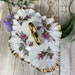 Vintage Porcelain Wild Rose Trinket Box English Rose and Gold - Etsy
