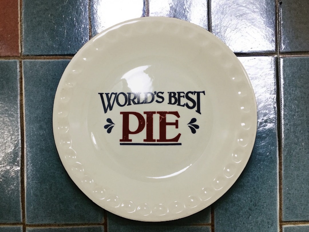 Vintage Mount Clemens Pottery Pie Plate, World’s Best Pie Plate ...