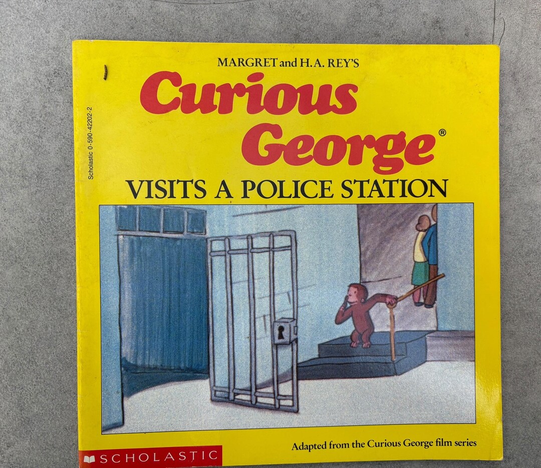 Curious George Visits A Police Station - Scholastic Books - Vintage ...