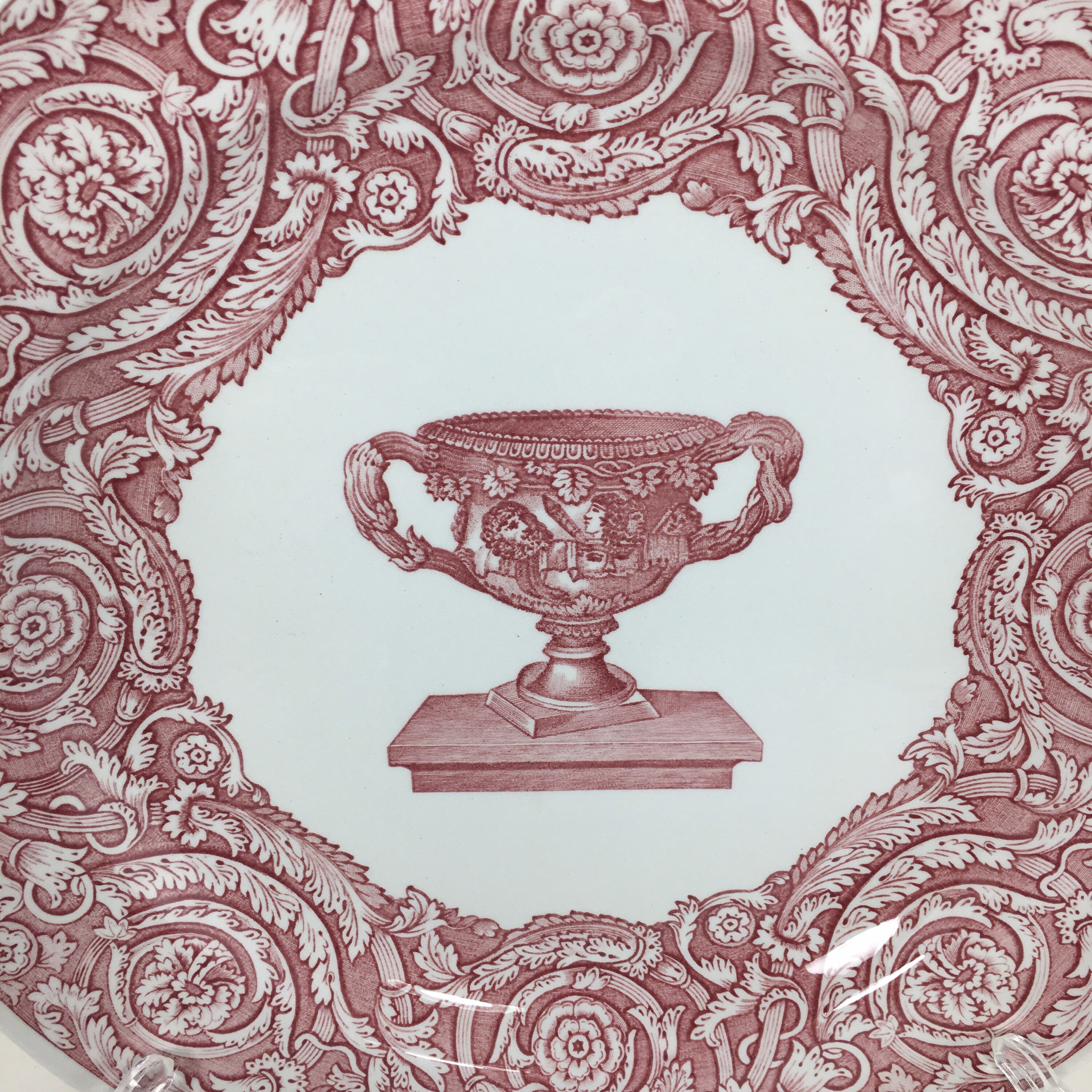 Spode Archive Collection Plate Victorian Series Warwick Vase - Etsy