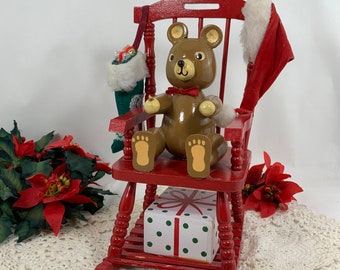 Bear Rocking Chair - Etsy