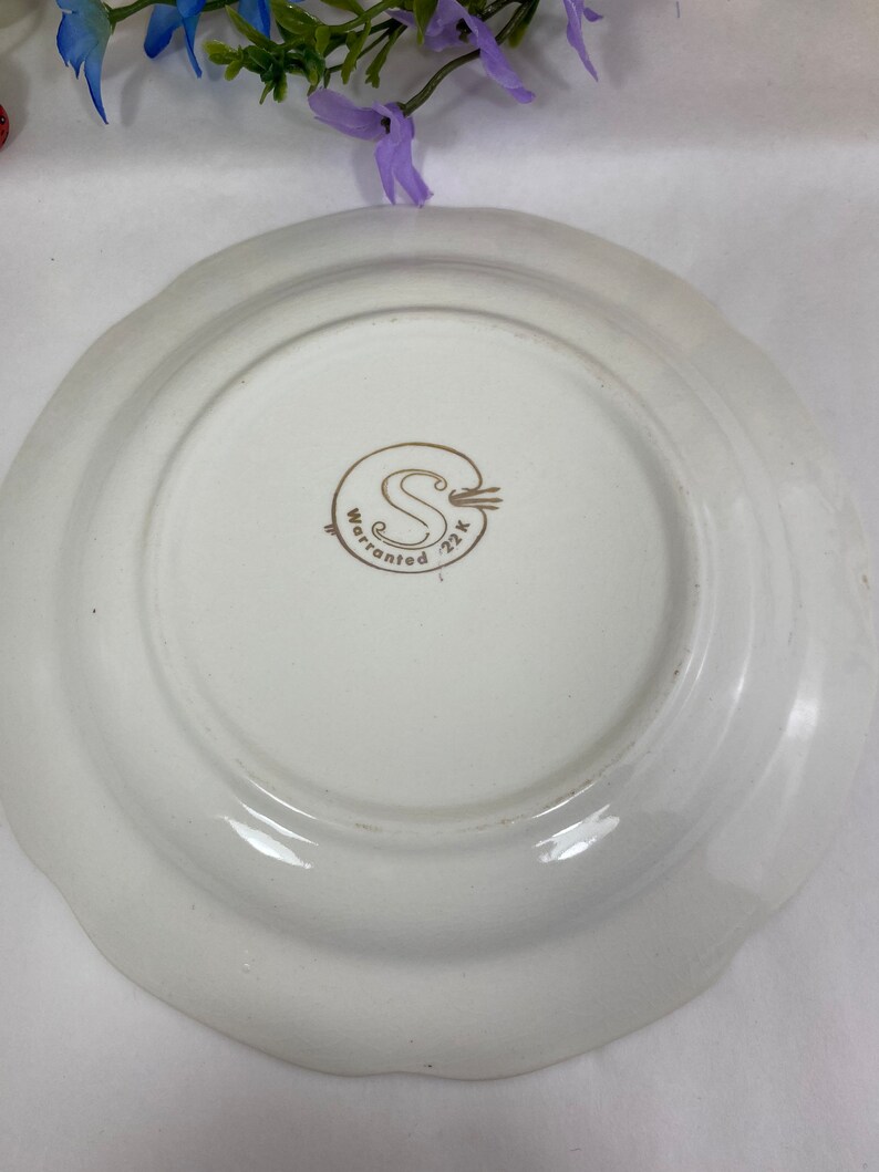 Midcentury George and Martha Plate Vintage Colonial Lady and - Etsy