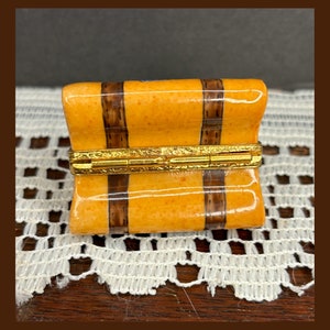 Vintage Paris Suitcase Limoges Trinket Box, New York Suitcase, USA ...