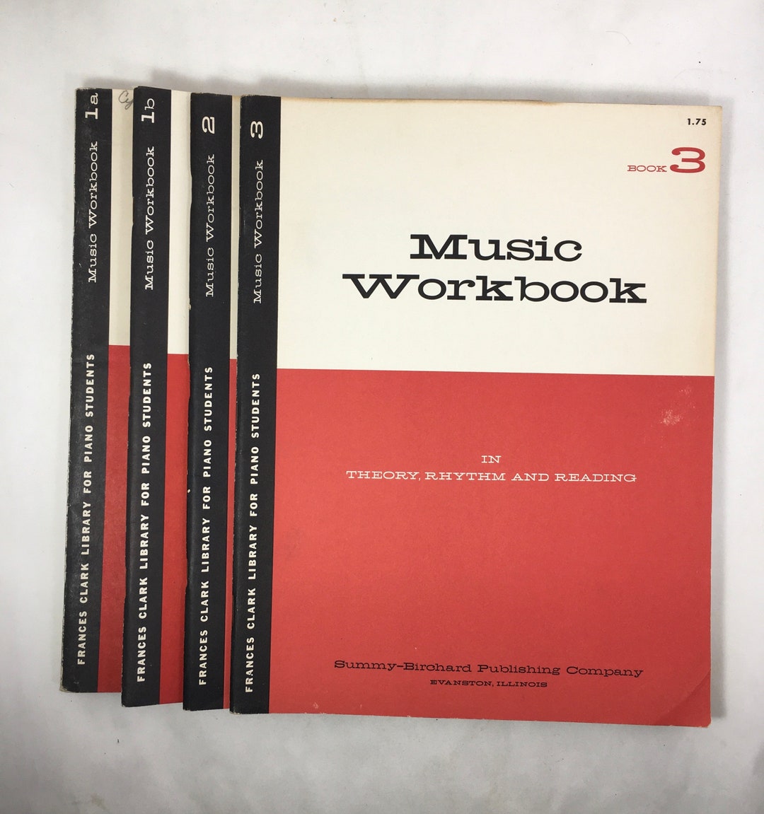 Music Workbooks Frances Clark Library for Piano Students Summy Birchard ...