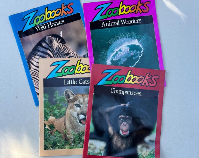 Vintage Zoobooks Magazines Collection 1991–1993 - 1994 - Educational ...