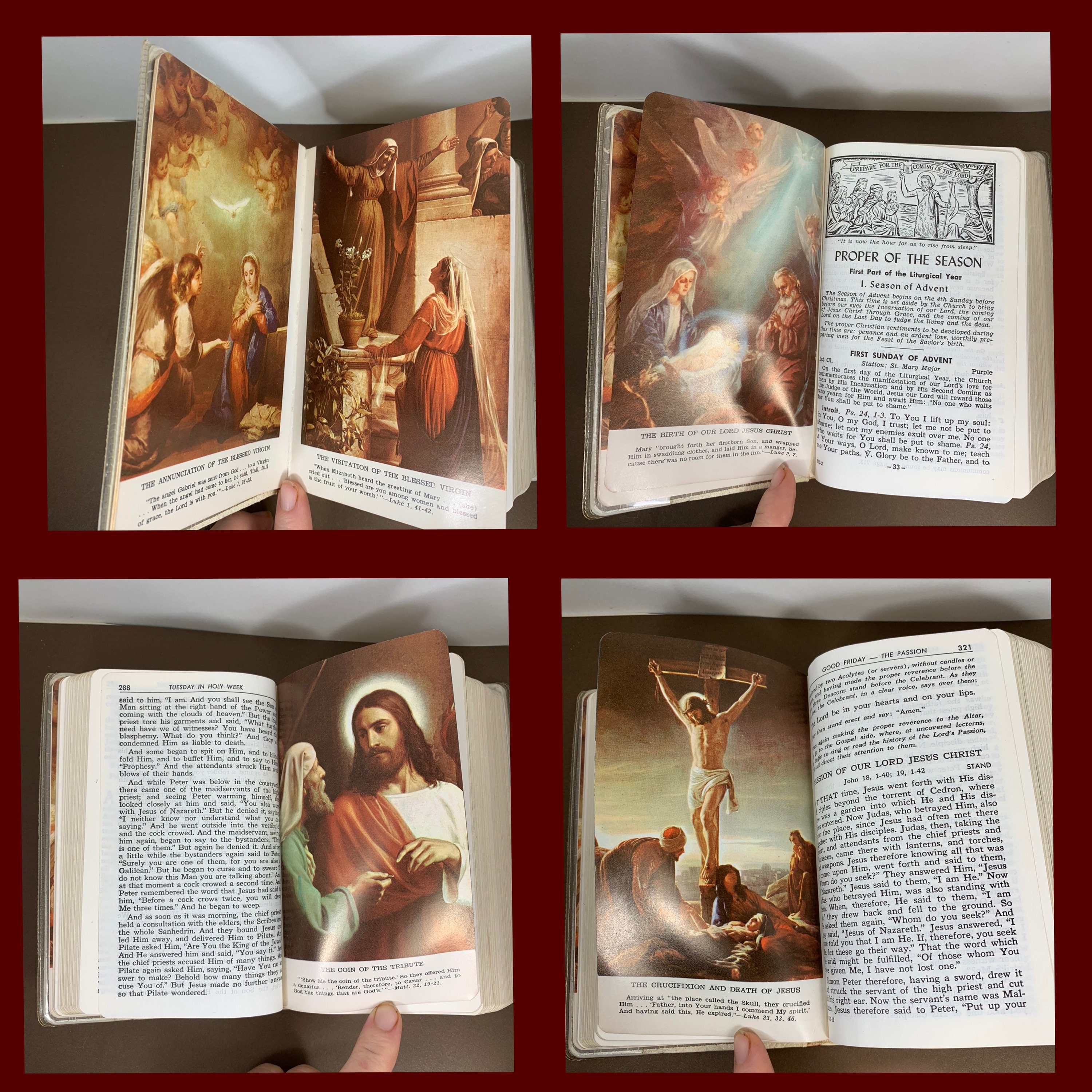Saint Joseph Daily Missal 1964 Prayers of the Catholic | Etsy