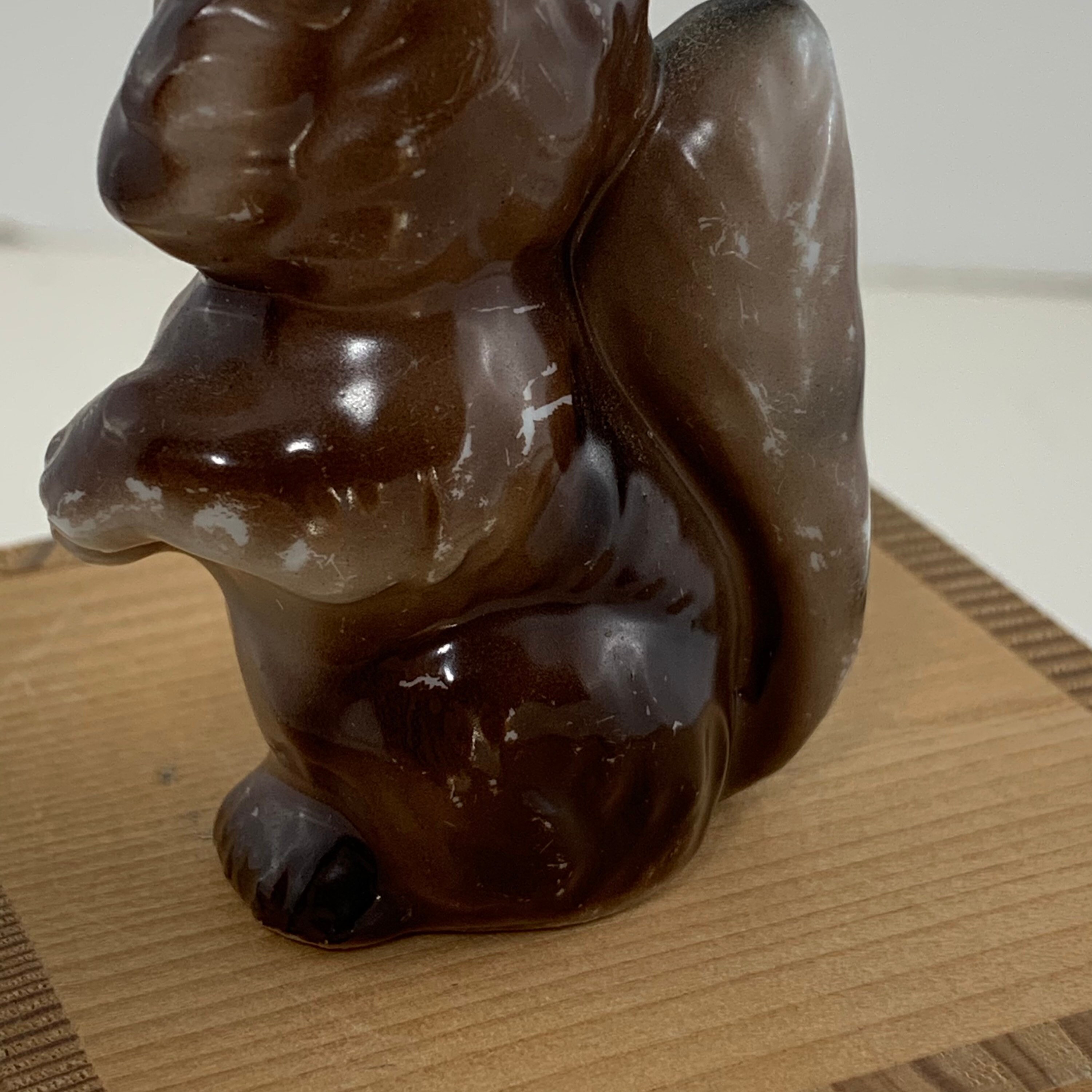 Ceramic Raccoon Figurine Hand Painted Vintage Japan | Etsy