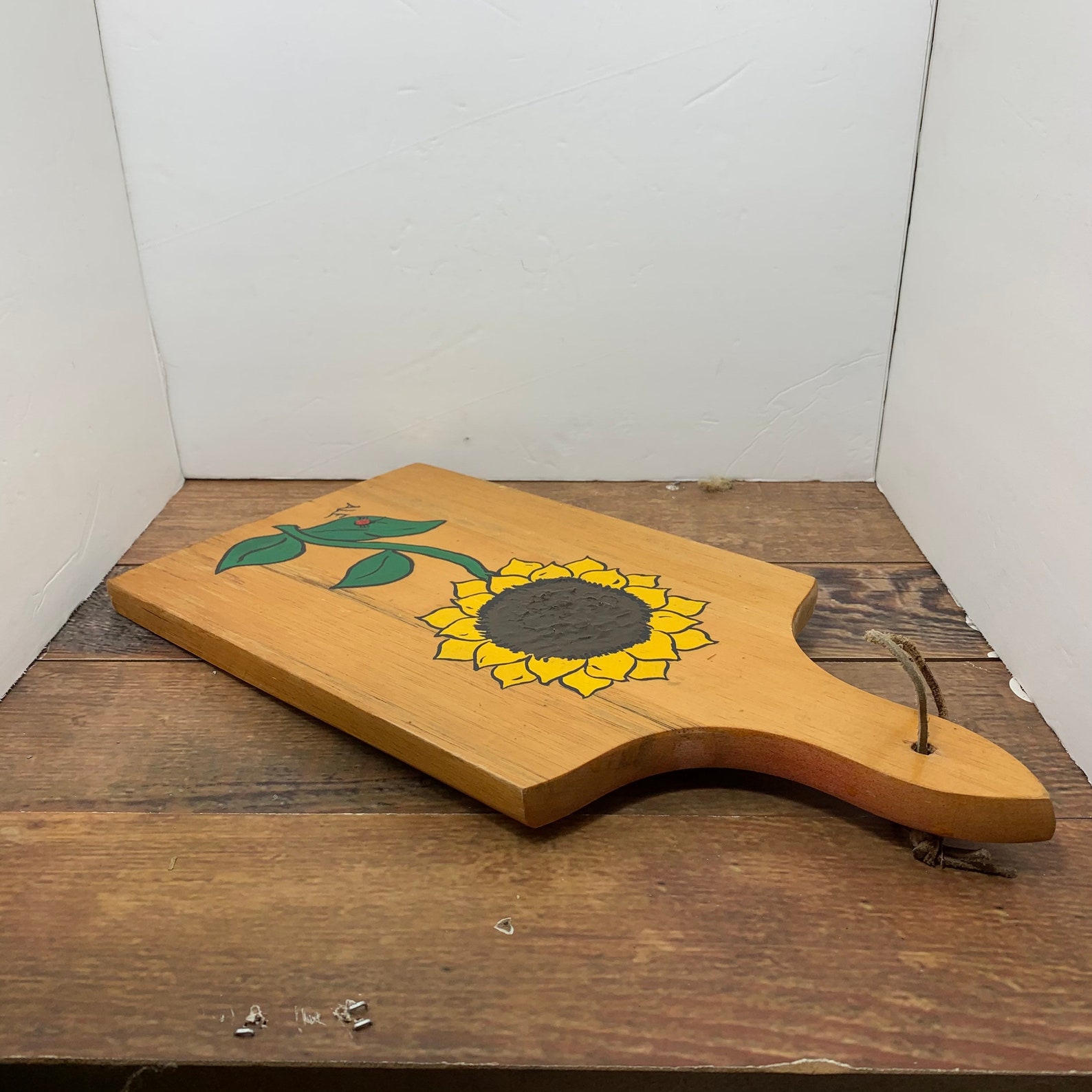Wooden Cutting Board Hand Painted Sunflower Cutting Board - Etsy