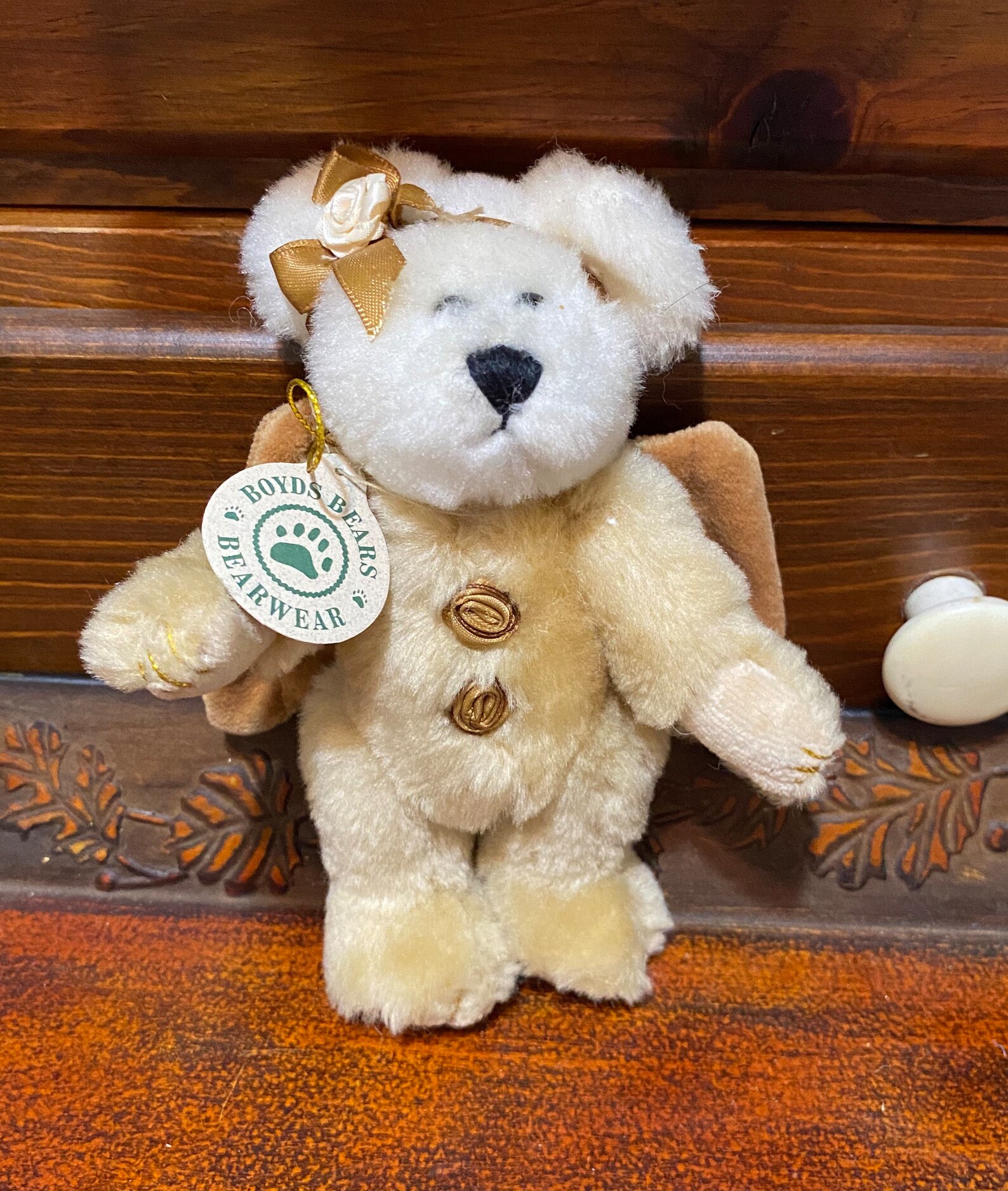 Boyds Bears Plush Angel Bear Ornaments - Serena Goodnight, Cassie ...