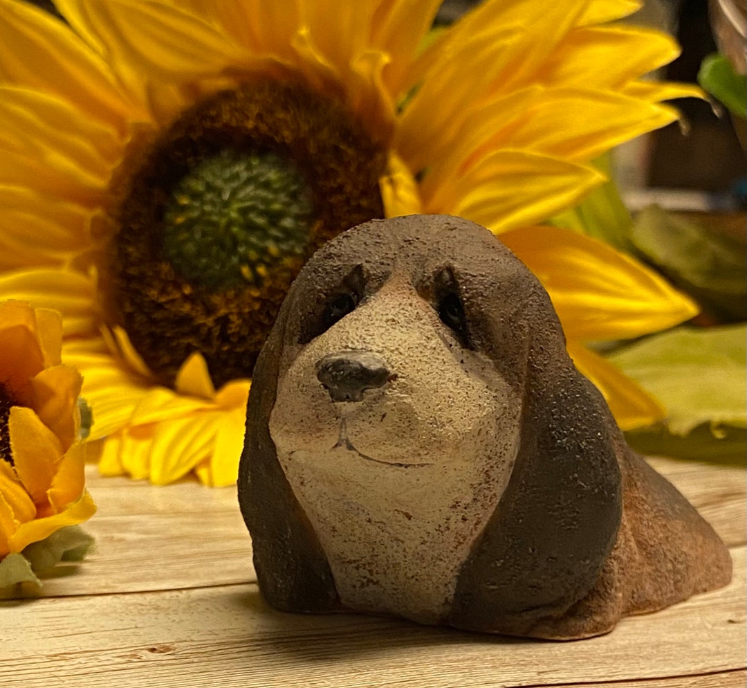 Little Creations Happy Hound Bassett Hound Dog Figurine by Lou Rankin ...