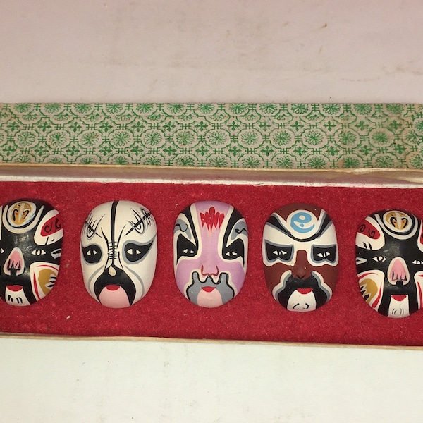 Chinese Opera Masks - Etsy