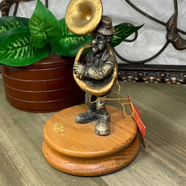 Tuba Player Figurine - Etsy
