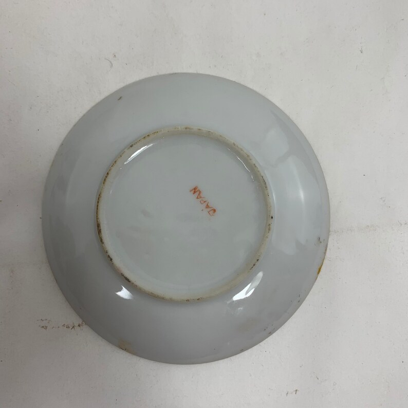 Vintage Japan Miniature Tea Cup and Saucer Set Black & Gold - Etsy