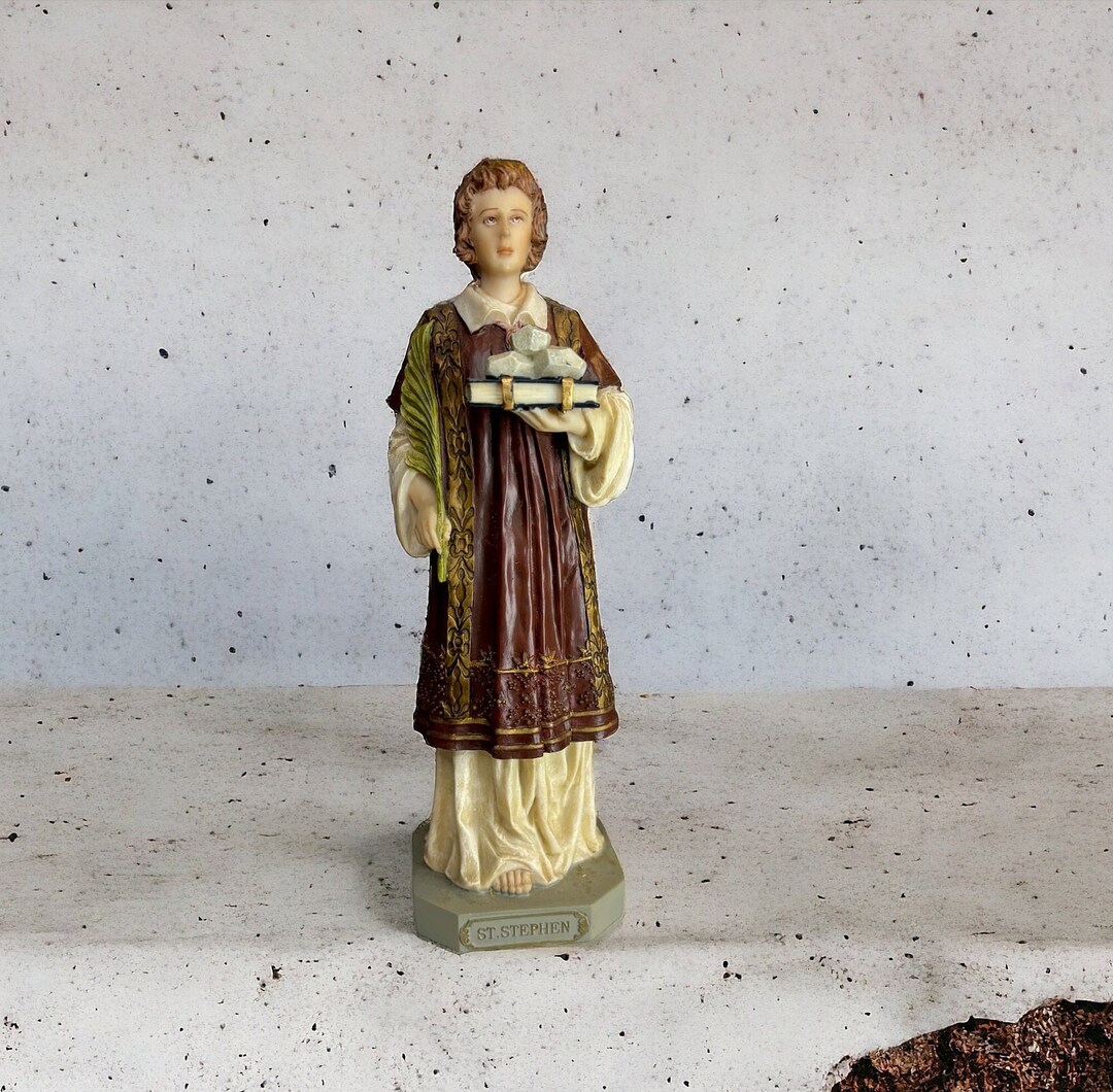 Saint Stephen Statue by Veronese Design, St. Stephen Figurine - Etsy
