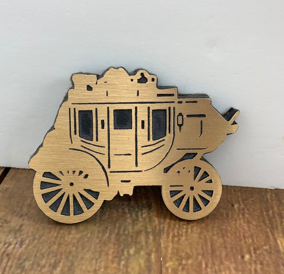 Stagecoach Paperweight Wells Fargo Bank Paperweight Bank | Etsy