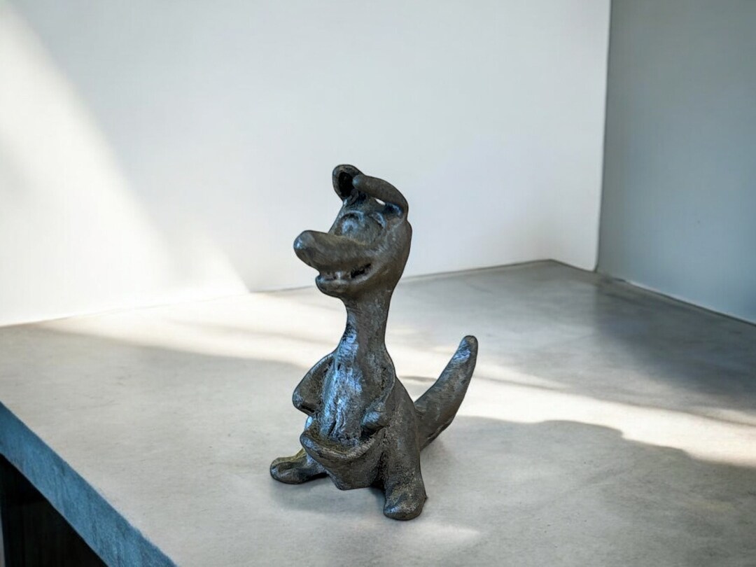 Vintage Miniature Pewter Kangaroo Figurine, Tiny Kangaroo Trinket ...