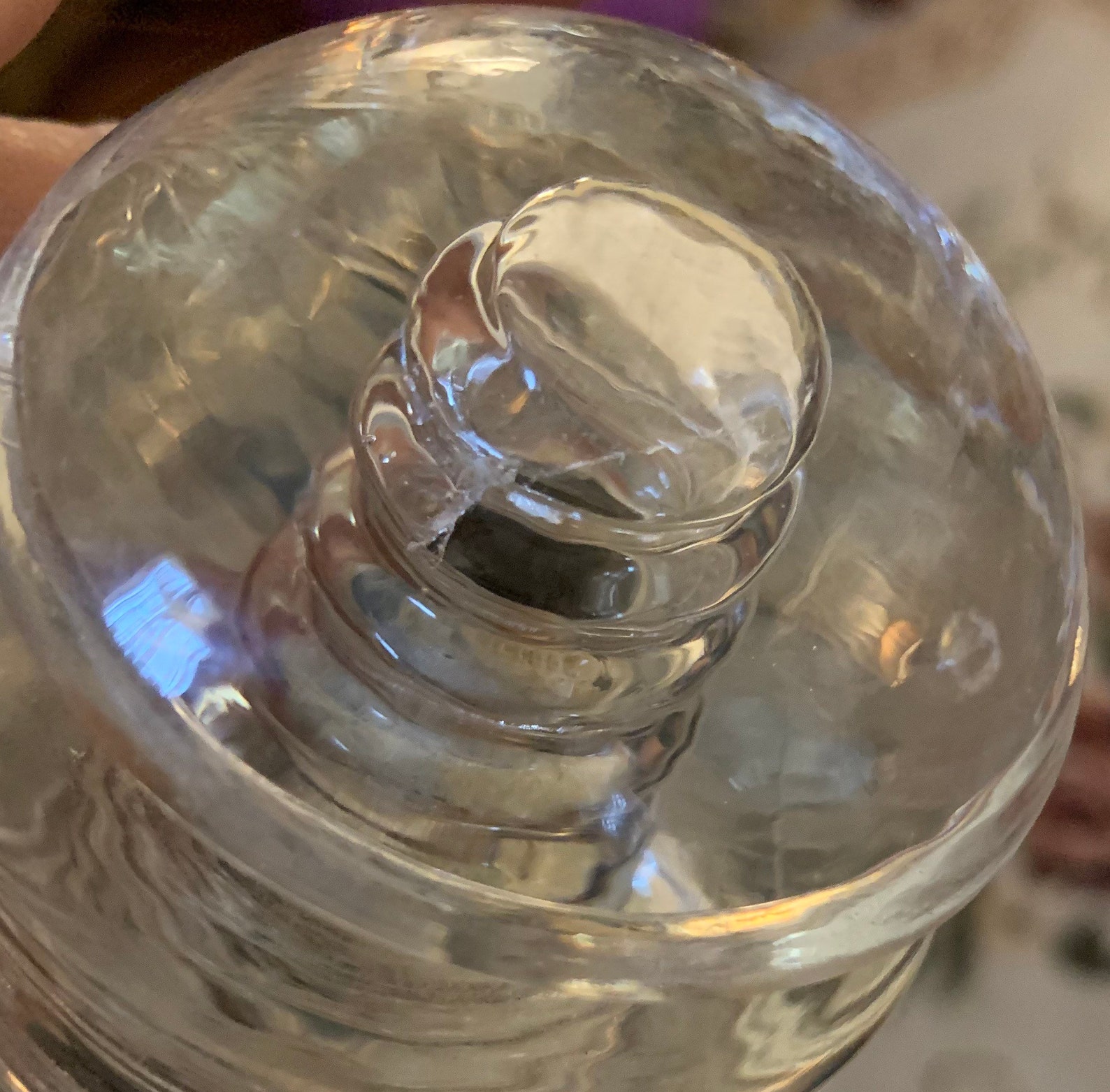 PYREX 4” Clear Glass Insulator Made in the USA Telephone Wire Insulator ...