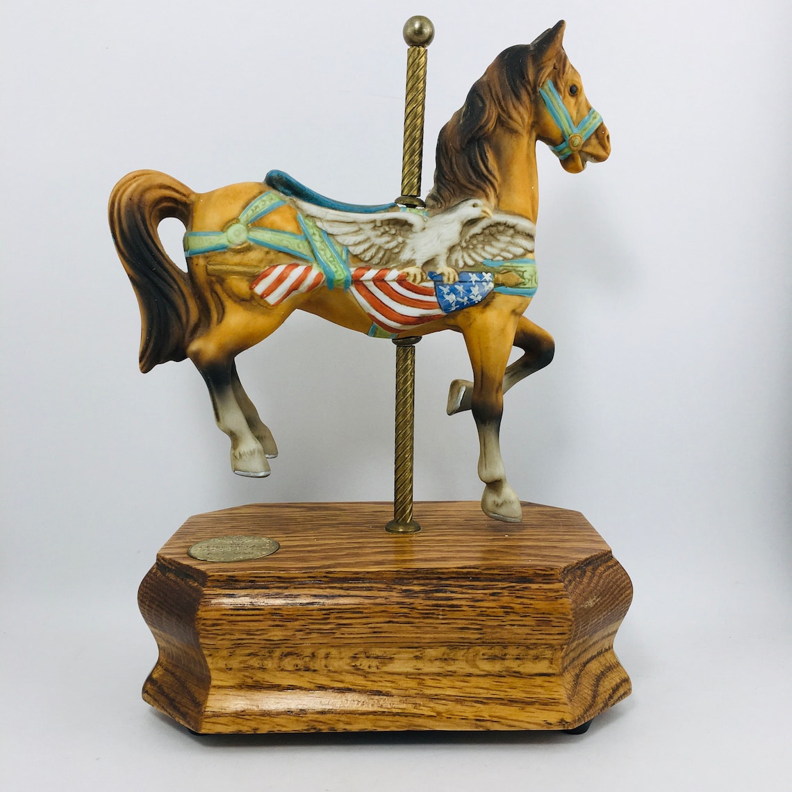 Willitts Designs Vintage Carousel Horse Music Box America The | Etsy